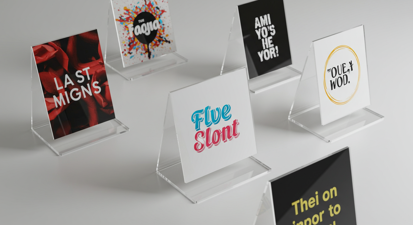 Acrylic Signs - CPS Print Solutions